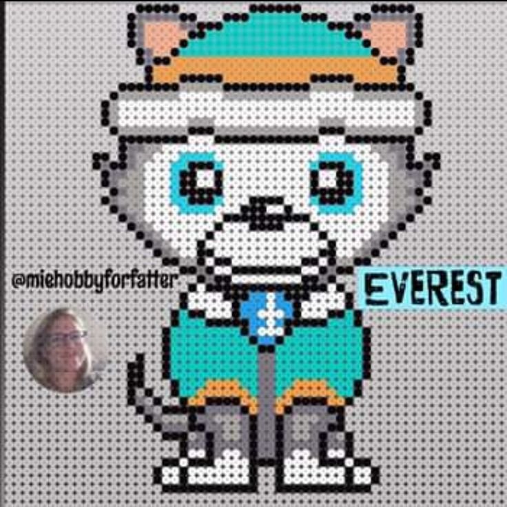 Paw Patrol Perler: : Beste design for små og store modeller og mønstre ...