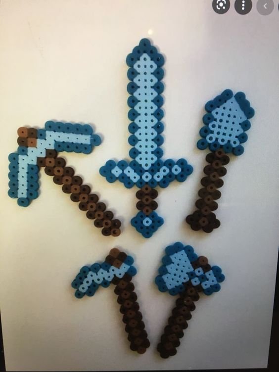 Minecraft Perleplate: : Beste design for små og store modeller og ...